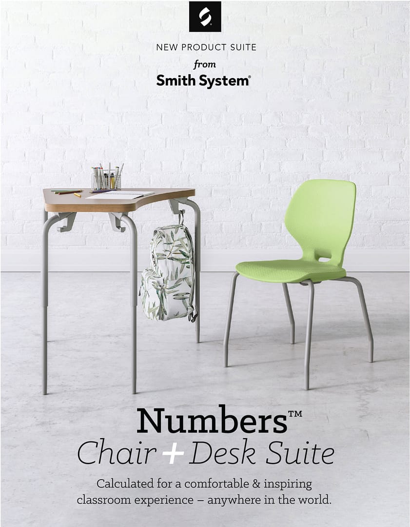 Student Chair and Desk Designed for Global Classrooms - Smith System