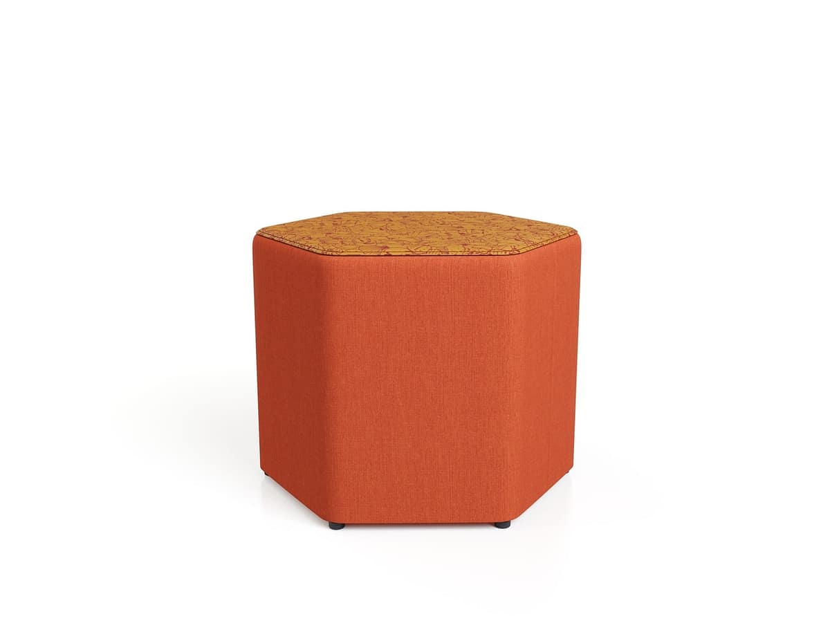 Flowform Hexagon Ottoman | Smith System®