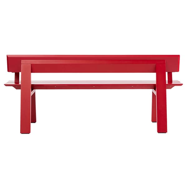 OpenSpaces Backed Bench - Smith System®