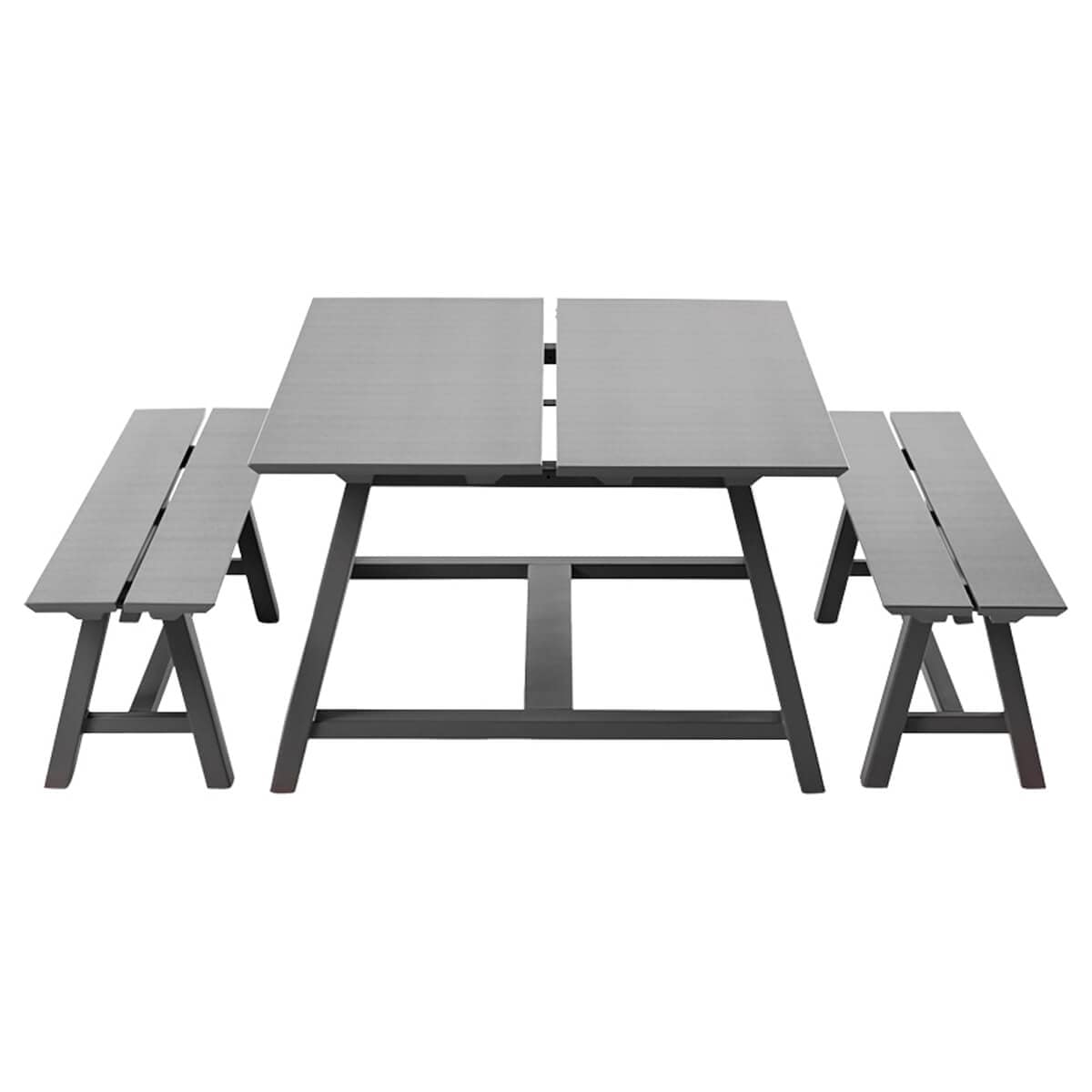 OpenSpaces Dining Table and Bench - Smith System®