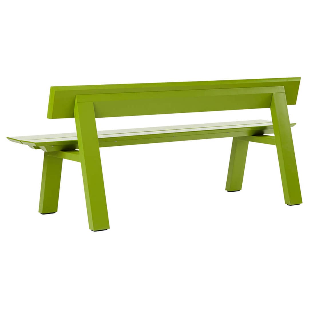 OpenSpaces Backed Bench - Smith System®