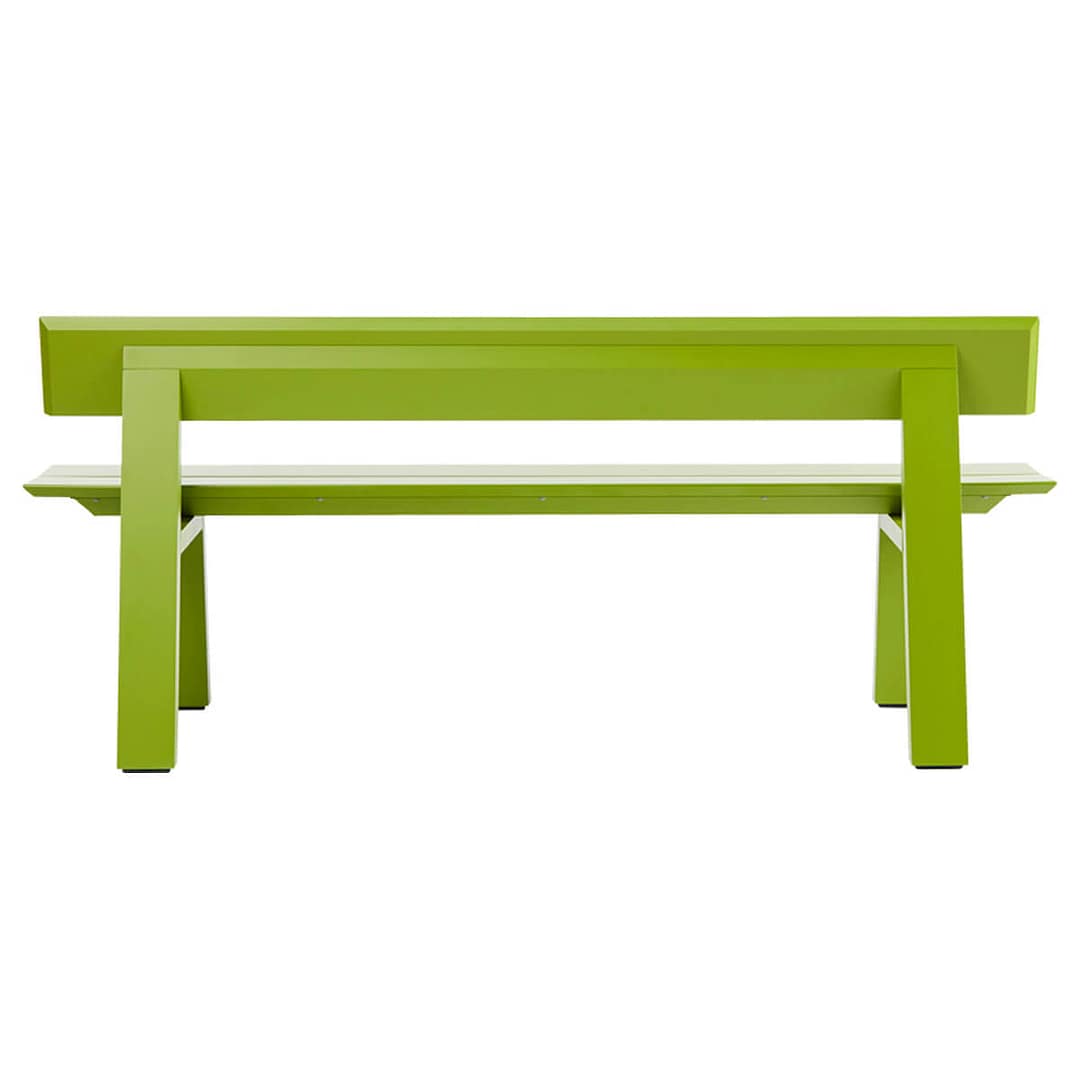 OpenSpaces Backed Bench - Smith System®