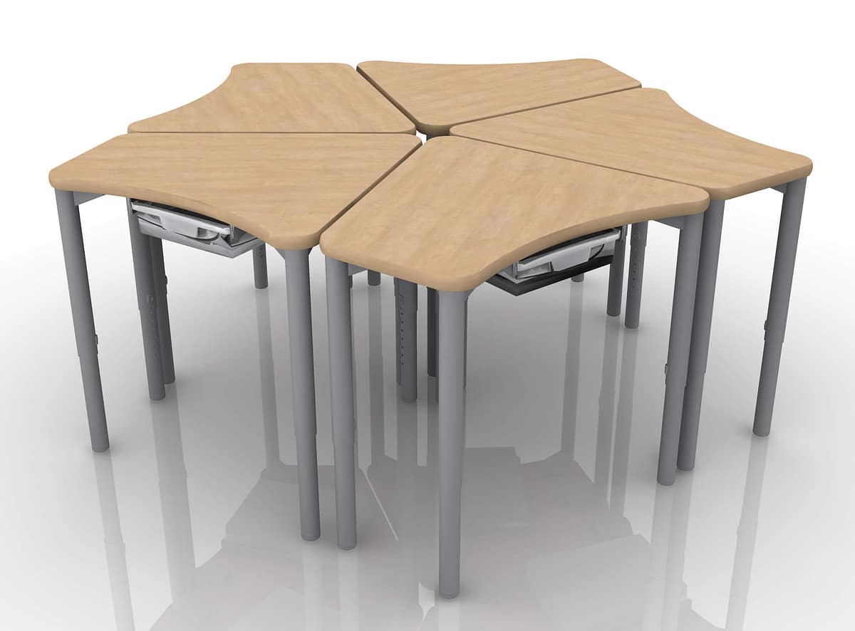 Elemental Petal Student Desk | Smith System®