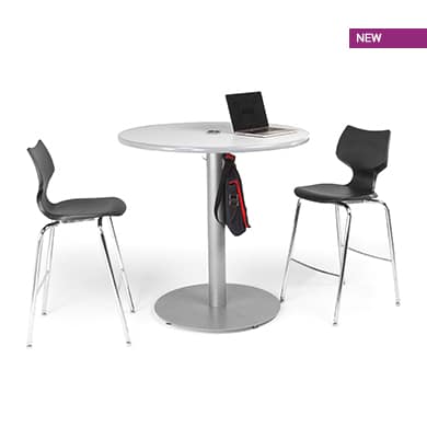 Cafe Table Round Top, Circular base | Smith System®