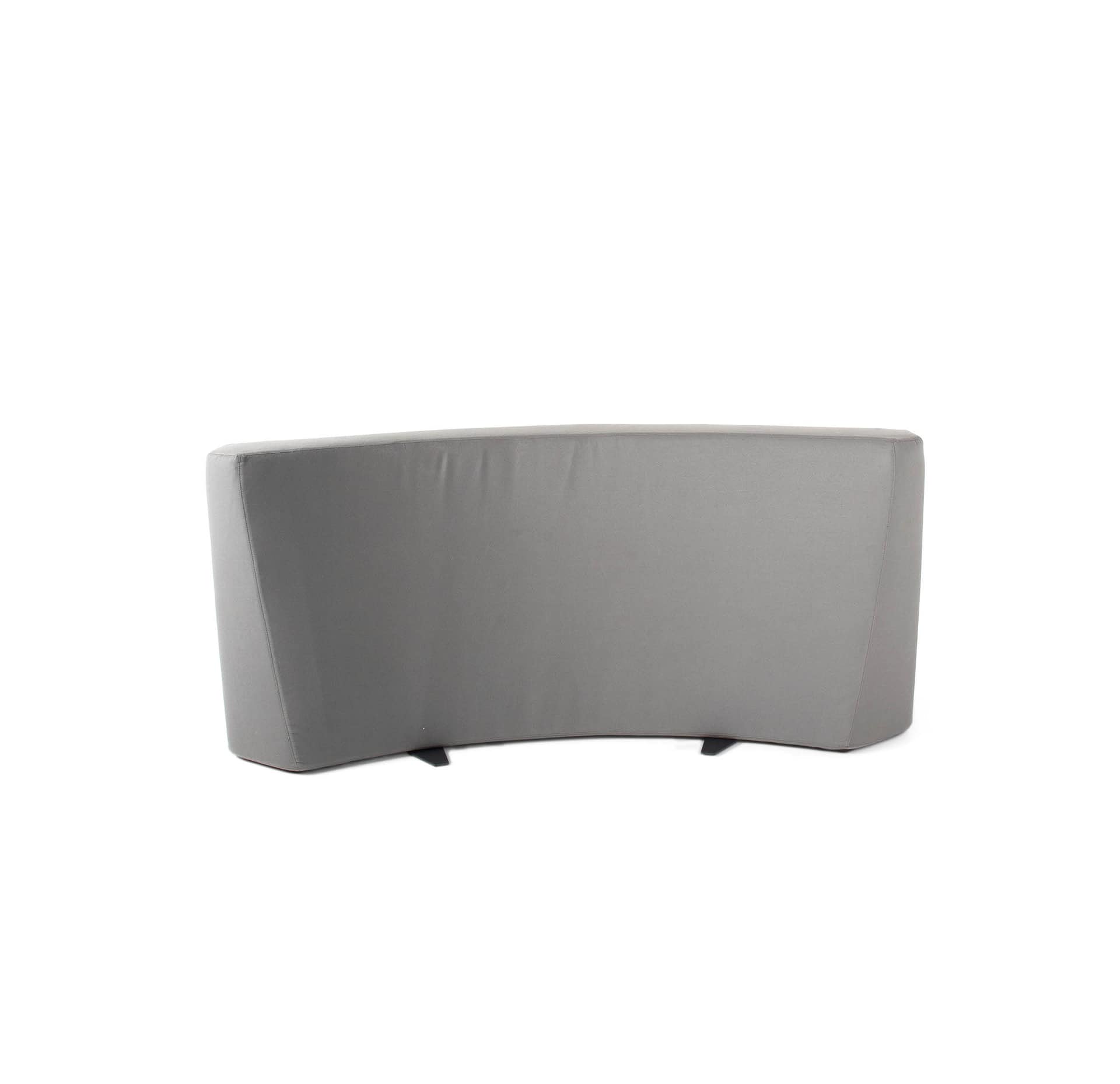 Flowform Outdoor Curved Bench Divider | Smith System®