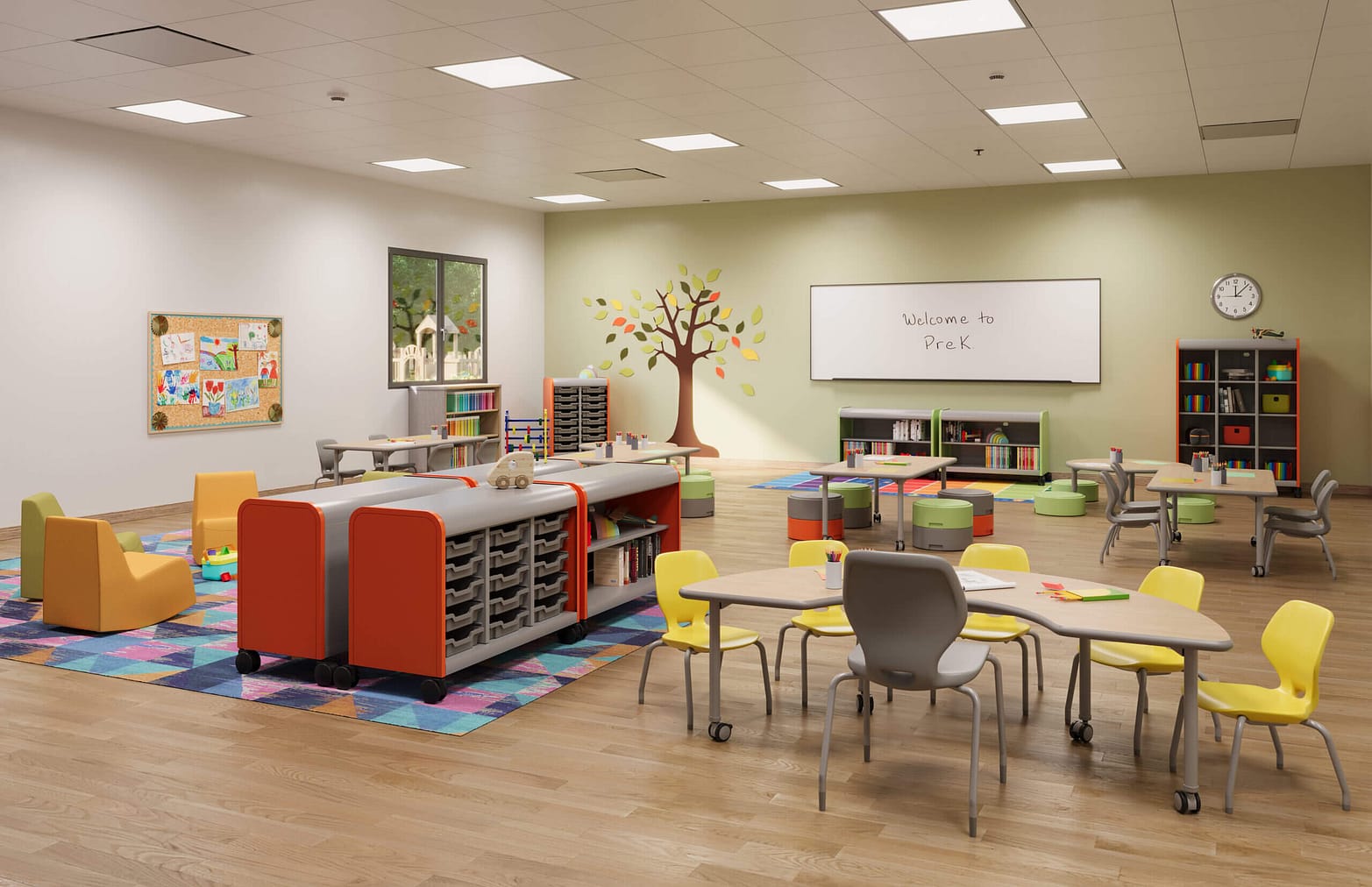 Pre-School Classroom Furniture | Smith System