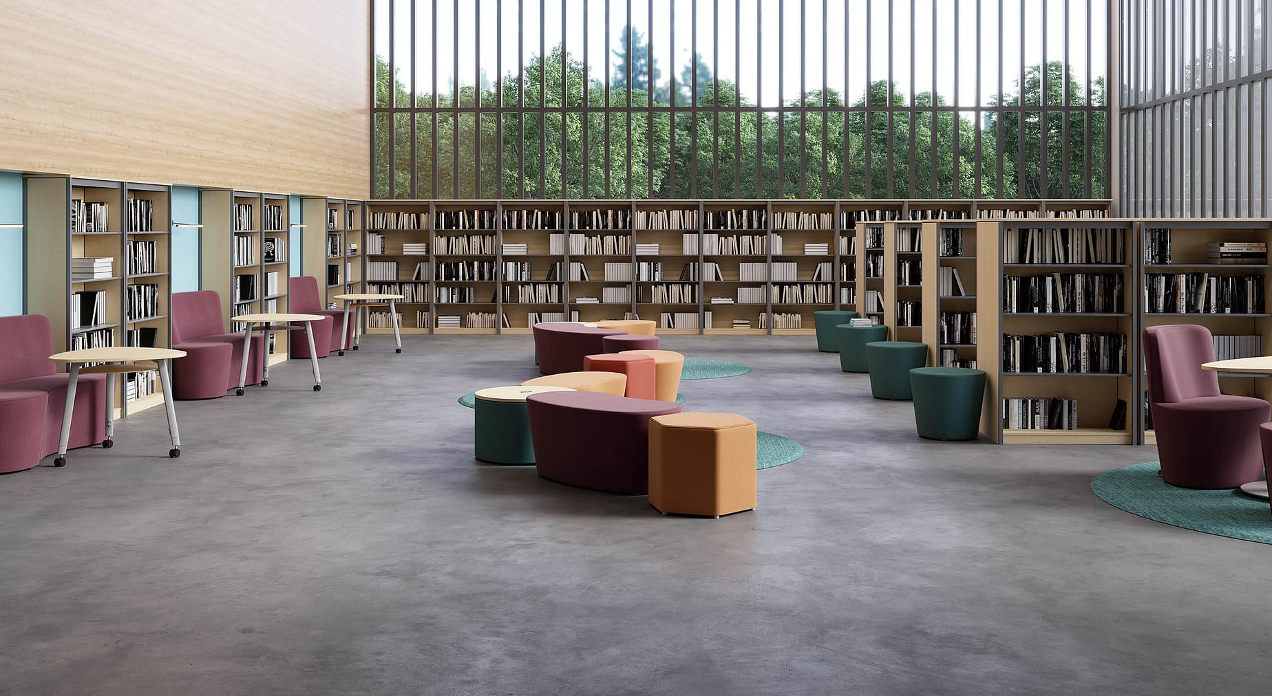 School Library Furniture - Smith System