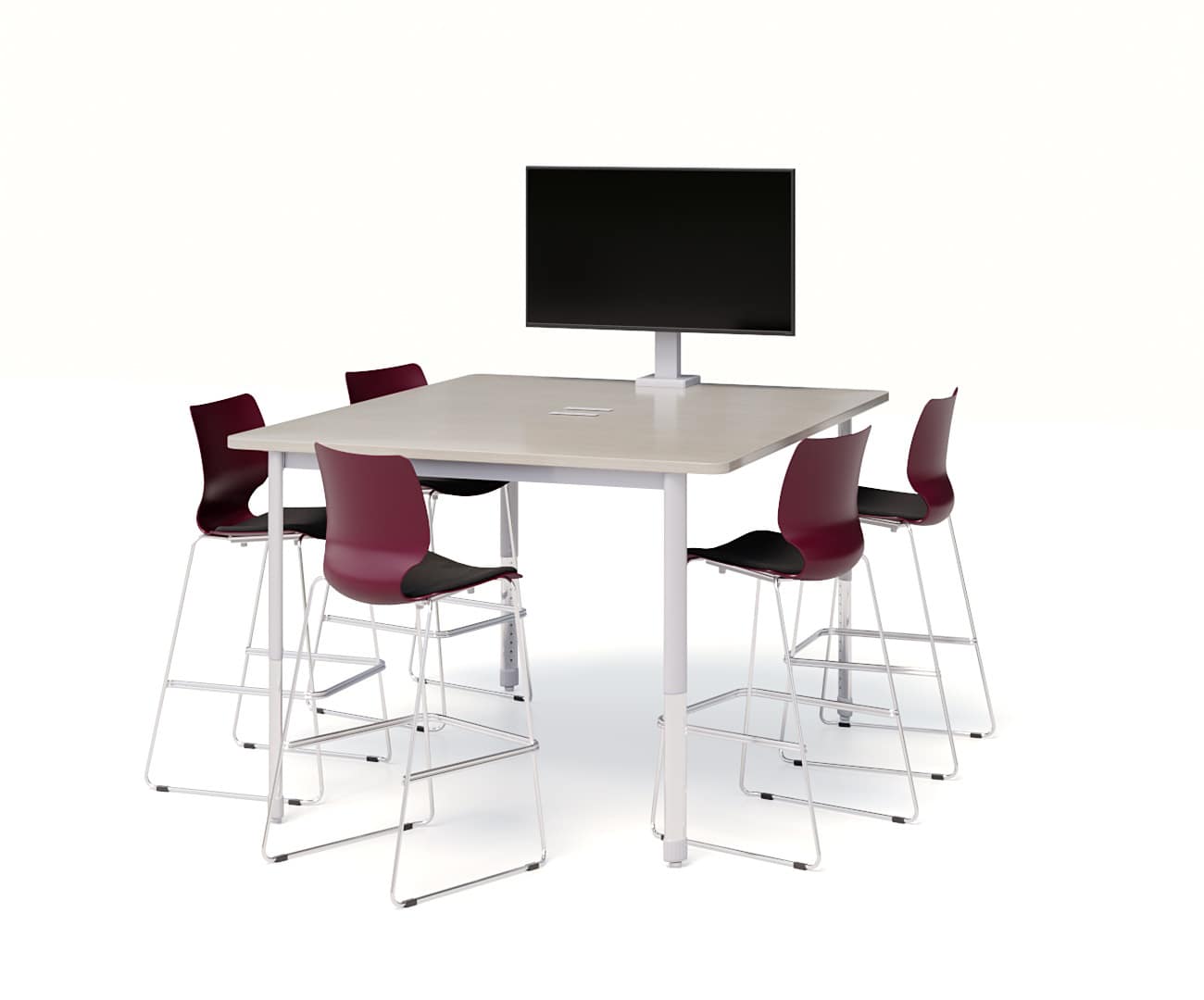 Interchange Rectangle Multi-Media Table | Smith System®