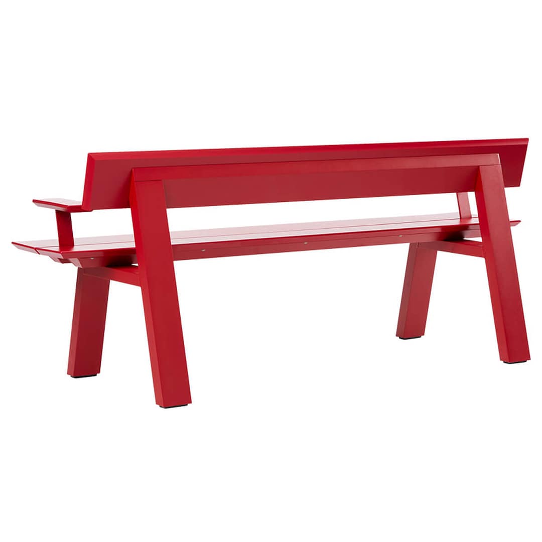 OpenSpaces Backed Bench - Smith System®