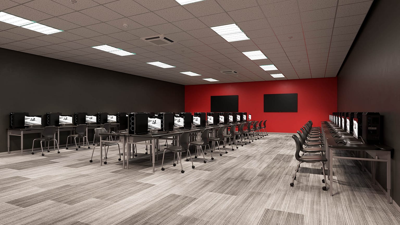 Computer Lab Furniture - Computer Lab Design - Smith System