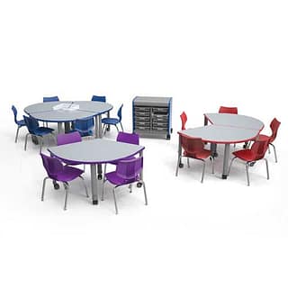 Interchange 3-2-1 Desk | Smith System®