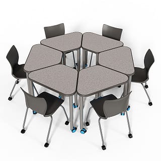 Elemental Student Desk - Huddle | Smith System®
