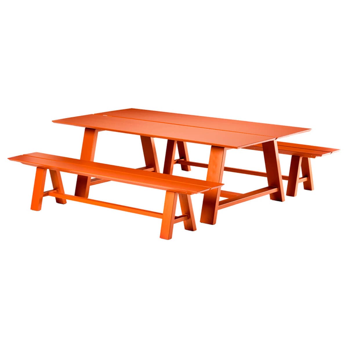 OpenSpaces Dining Table and Bench - Smith System®